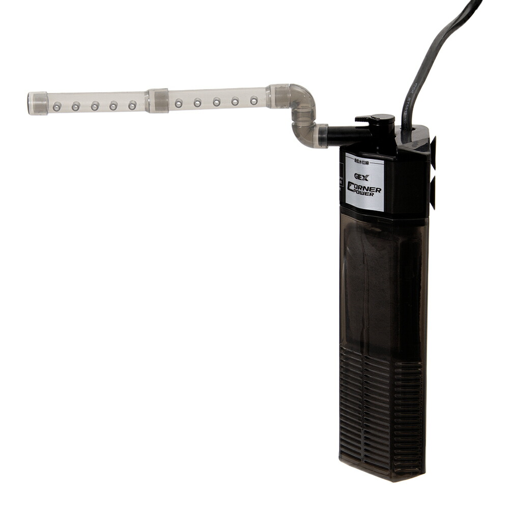 【楽天市場】GEX コーナーパワーフィルター2 ブラック 水中フィルター ～60L以下水槽用 関東当日便：charm 3980 楽天市場店