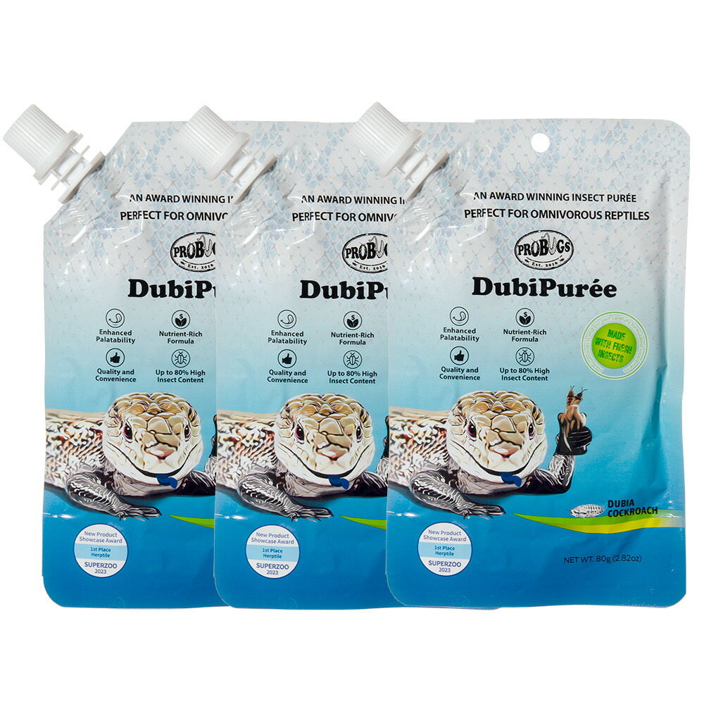 【楽天市場】プロバグズピューレ デュビアローチ＆ミルワーム 80g×3袋 関東当日便：charm 3980 楽天市場店