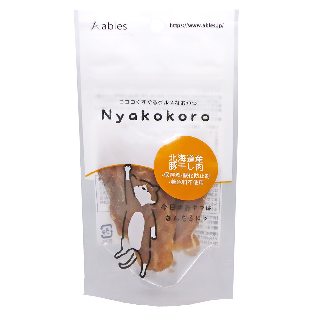 【楽天市場】Nyakokoro 北海道産豚干し肉 10g：charm 3980 楽天市場店