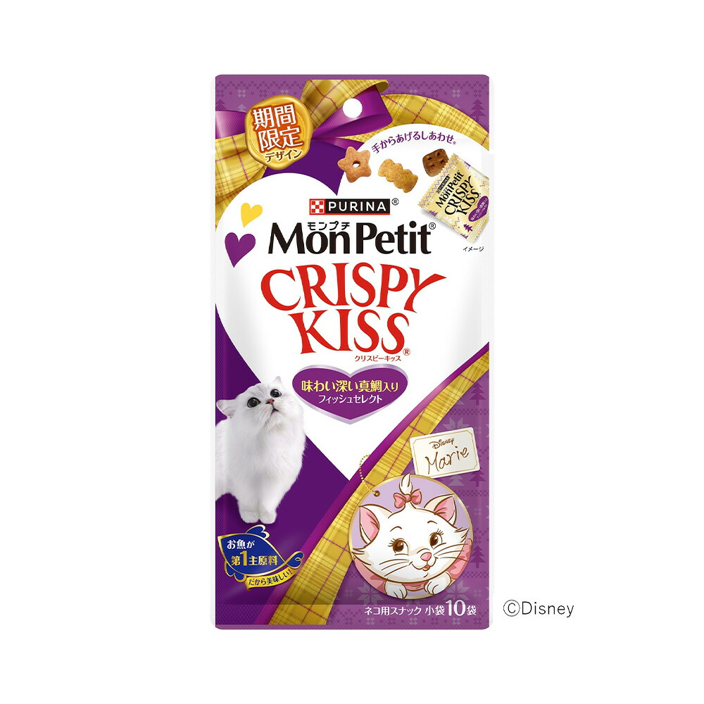 【楽天市場】モンプチ クリスピーキッス 味わい深い真鯛入り フィッシュセレクト 30g×30袋 期間限定デザイン 関東当日便：charm 3980 楽天市場店