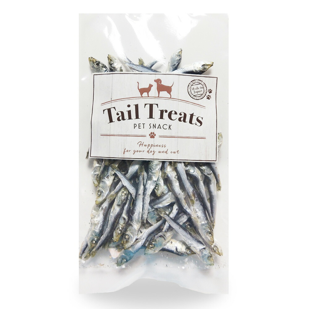 【楽天市場】Tail Treats 山口県産にぼし 減塩タイプ 30g 関東当日便：charm 3980 楽天市場店