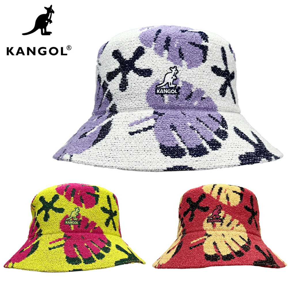 【楽天市場】【限定セール】Kangol カンゴール Plant Love Lahinch Hat プラントラブ カジュアル バケット ハット ...