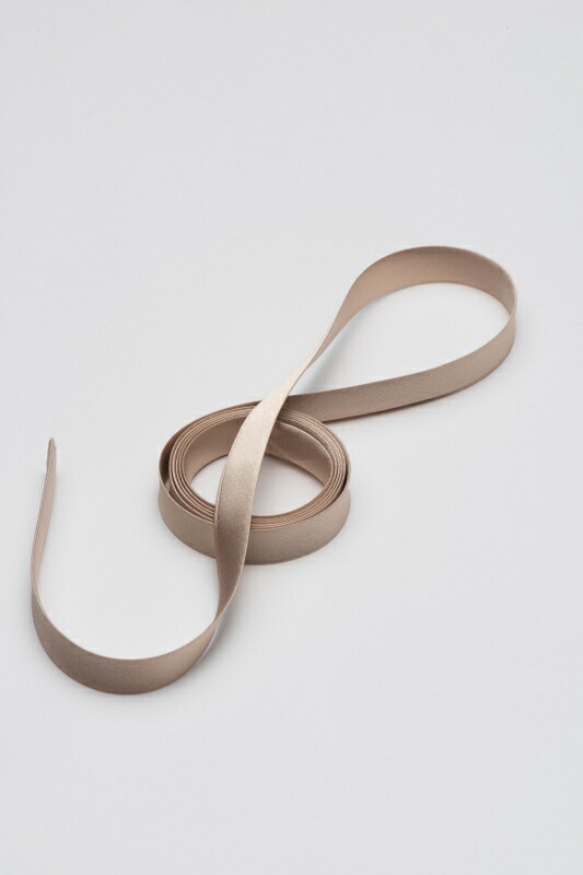 【楽天市場】【ポリエステル】ふちどりサテンバイアステープ11mm 全18色 ベージュ02 薄茶 アイボリー：衣装生地・布専門店のキャラヌノ