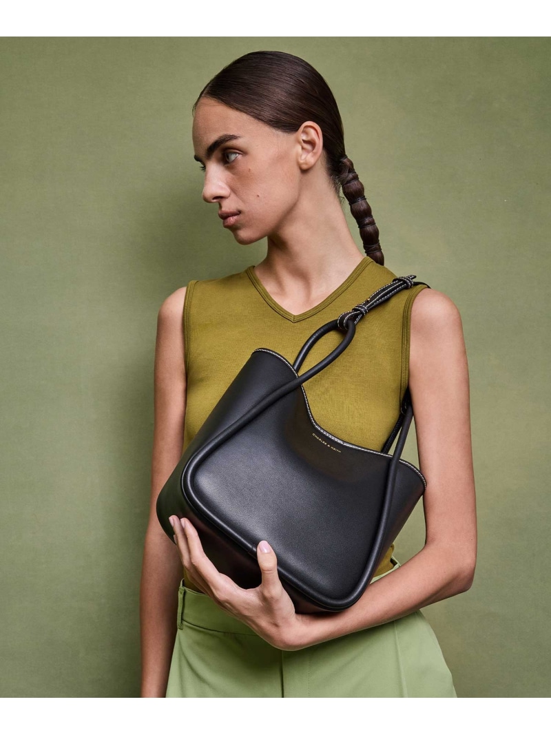 【楽天市場】Lyla ミニライラ チューブラートートバッグ CHARLES & KEITH チャールズアンドキース バッグ トートバッグ ...