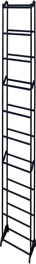 【楽天市場】トレードワン シューズラック 靴置き 下駄箱 耐荷重15kg 30足収納可能 10段 スチール 軽量 組み立て簡単 シンプル 約H140×W50.5×D16cm ブラック ...