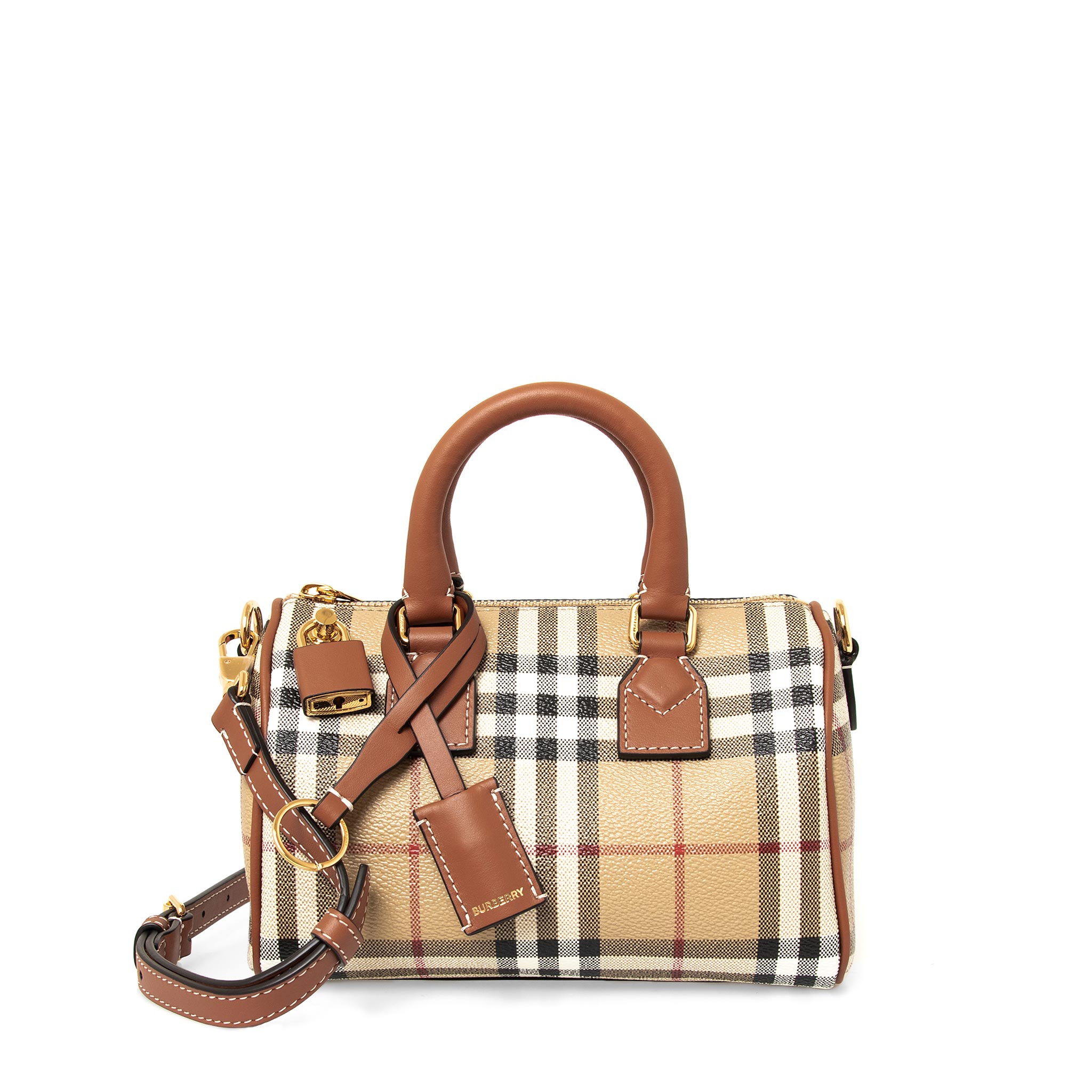 【楽天市場】バーバリー BURBERRY バッグ 2WAYハンド/ショルダーバッグ MINI BOWLING [チェック ミニ ボウリング ...