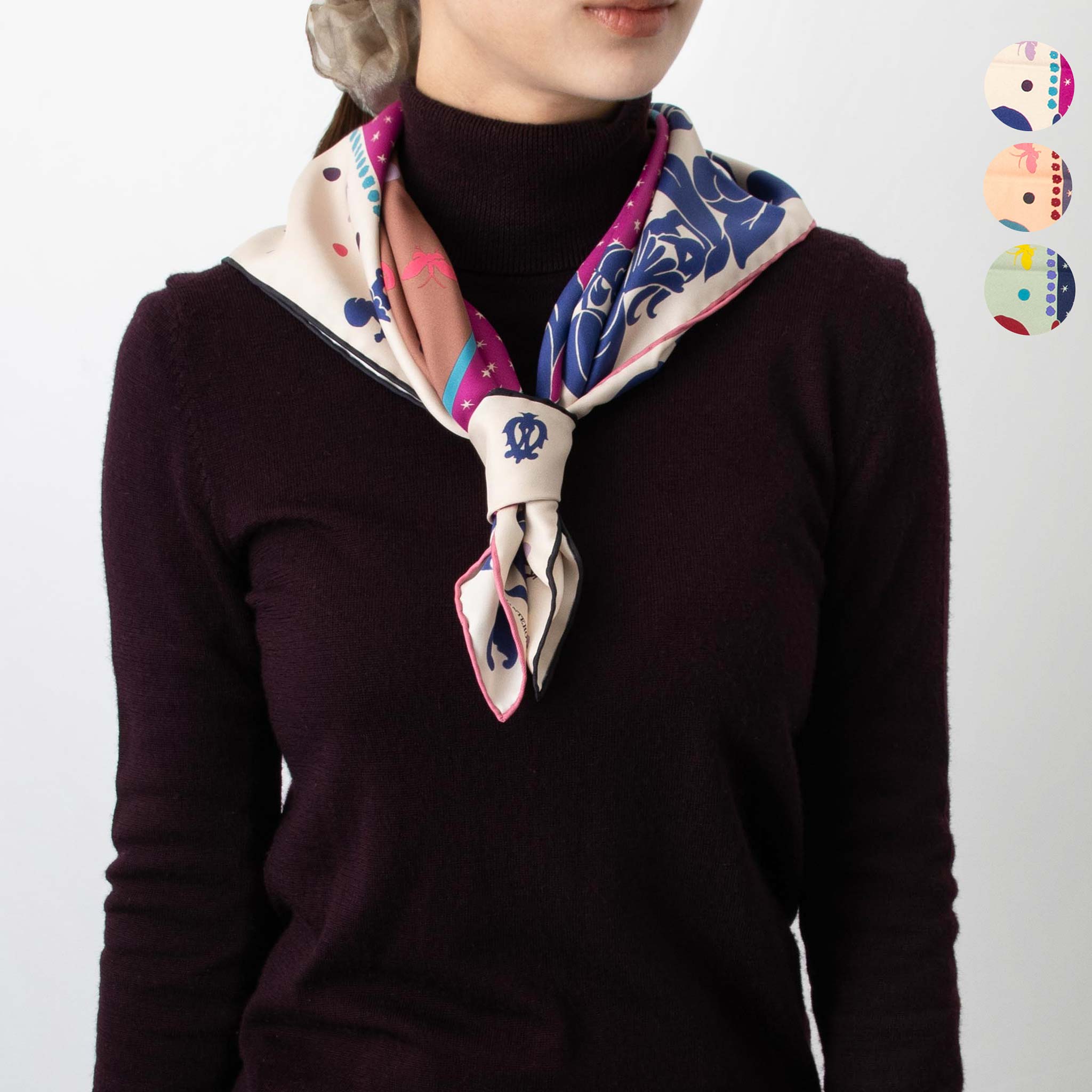 【楽天市場】マンテロ MANTERO シルクスカーフ A FAIRYTALE 0484F 20051 レディース：ChelseaGardensUK