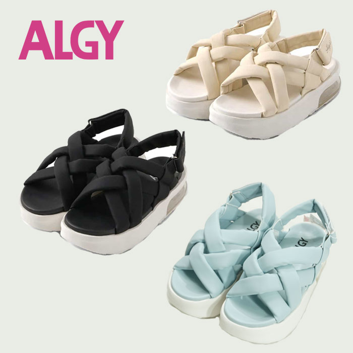 【楽天市場】(SALE)ALGY(アルジー) クロスパテッドエア底サンダル-025【20cm～24cm】【宅配便】：子供服かんさい楽天市場店