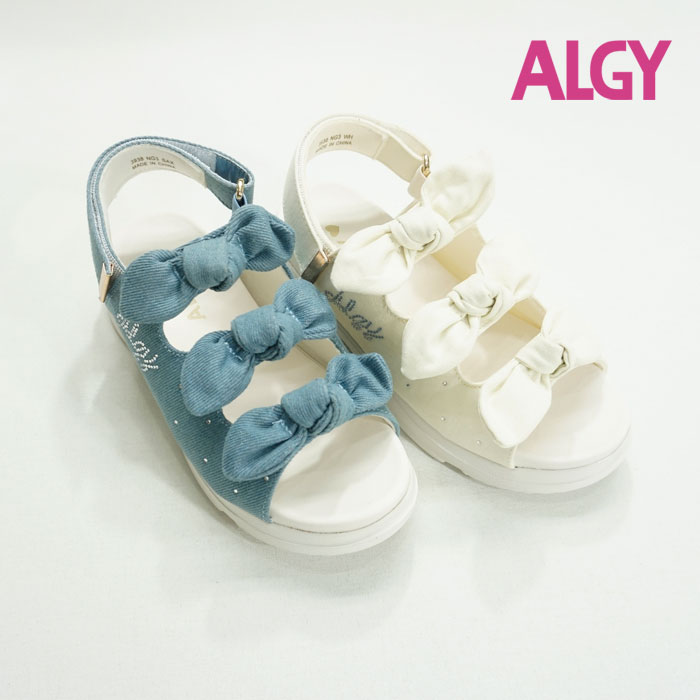 【楽天市場】(SALE)ALGY(アルジー) ビッグリボンサンダル-045【20cm～24cm】【宅配便】：子供服かんさい楽天市場店
