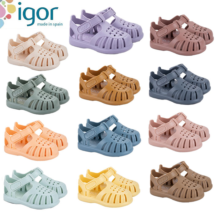 【楽天市場】（25ss）igor（イゴール）TOBBY SOLID トビーソリッド ベビーキッズ サンダル(12～18cm) 20/29【宅配便】【正規取扱店】：子供服かんさい楽天市場店