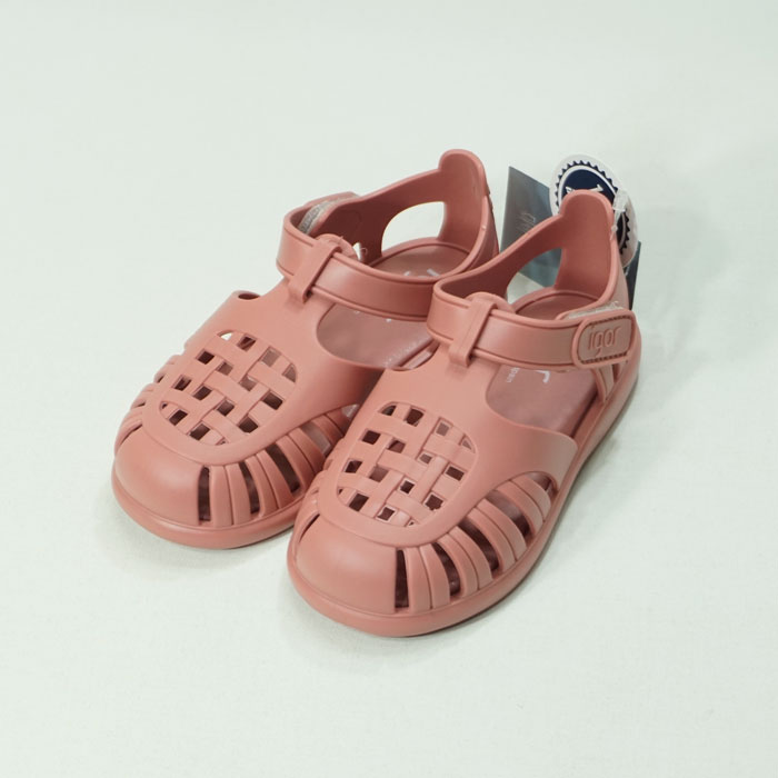 【楽天市場】NEW（25ss）igor（イゴール）TOBBY SOLID トビーソリッド（NUEVO ROSA）ベビーキッズ サンダル(12.5～18cm) 21/29【宅配便】【正規取扱店 ...