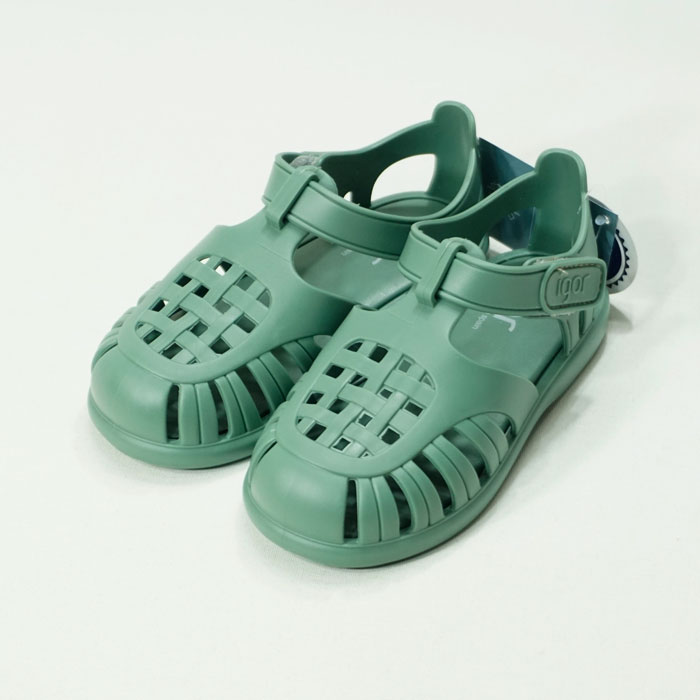 【楽天市場】NEW（25ss）igor（イゴール）TOBBY SOLID トビーソリッド（NUEVO VERDE）ベビーキッズ サンダル(12.5～18cm) 21/29【宅配便】【正規取扱店 ...