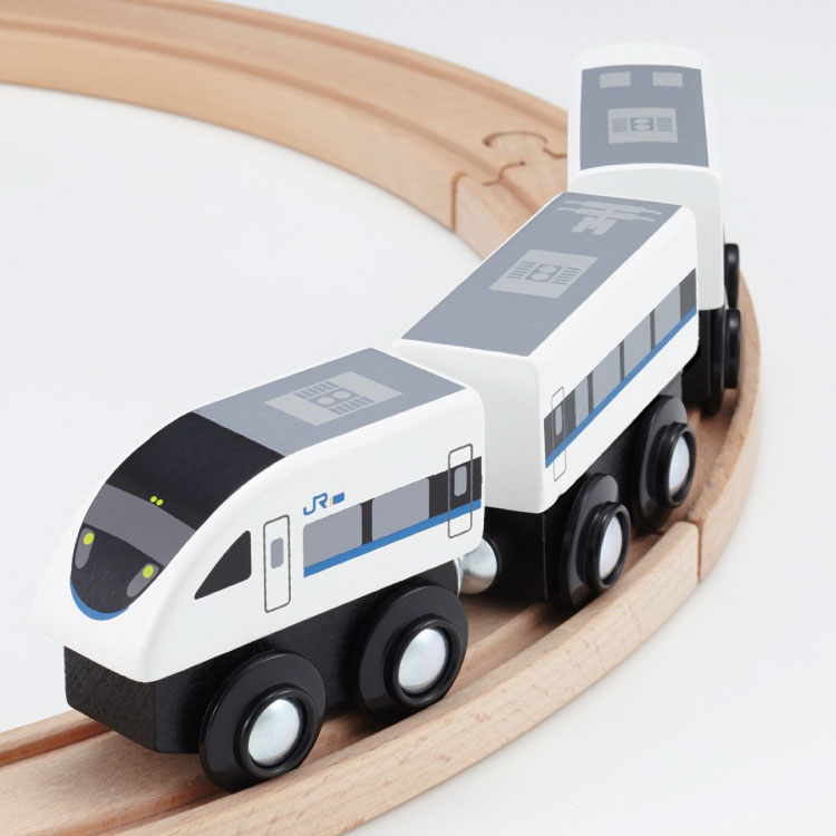 【楽天市場】moku TRAIN 683系サンダーバード電車 おもちゃ 知育玩具 鉄道 玩具 鉄道おもちゃ 683系 サンダーバード 683系 ...