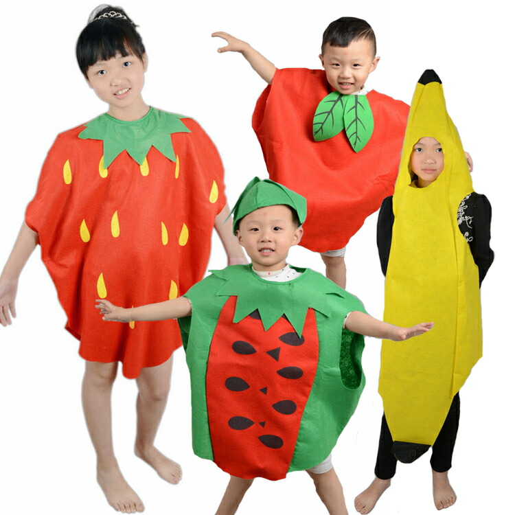 【楽天市場】ハロウィン衣装 子供 コスプレ バナナ アップル スイカイチゴ女の子 男の子 子供用 ハロウィン仮装 バナナ 着ぐるみ バナナ コスチューム ハロウィーン衣装 キッズ コスプレ ...