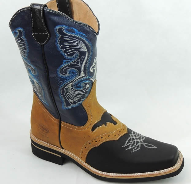 【楽天市場】【TP104】カリフォルニアブーツ CALIFORNIA BOOTS 12"メンズ ブラックブル ウエスタンブーツ 【送料無料 ...