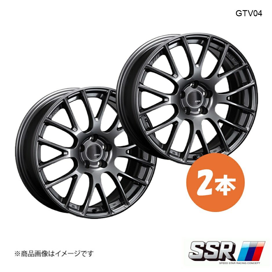 【楽天市場】SSR エスエスアール GTV04 ホイール 2本 CX-3 DK5AW XD ツーリング Lパッケージ【18×7.5J 5-114.3 INSET48 メタリックグレー】：千歳 ...