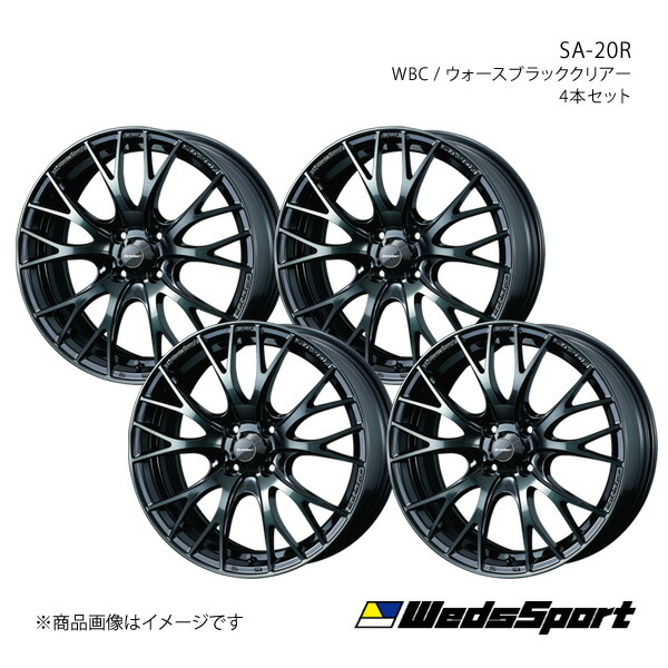 【楽天市場】WedsSport/SA-20R N-BOX/N-BOX＋/N-BOX SLASH JF3/JF4 アルミホイール4本セット【15×5.0J 4-100 INSET45 WBC ...