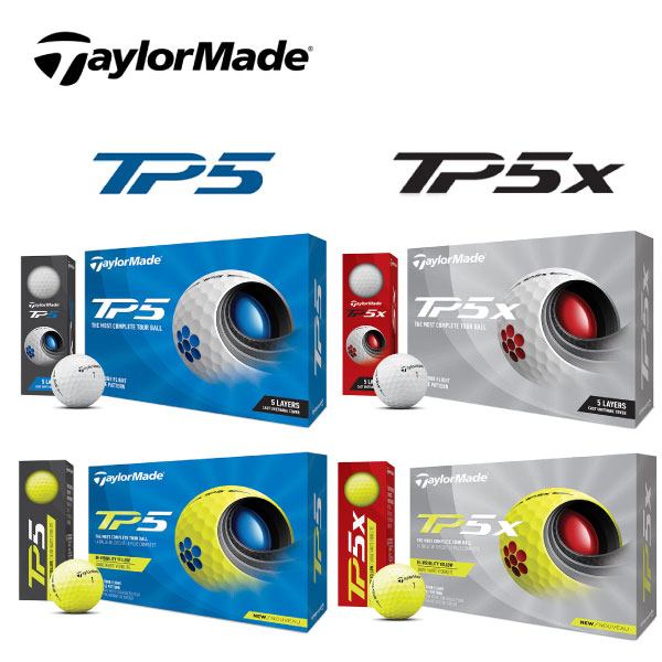 【楽天市場】テーラーメイド(TaylorMade)TP5 TP5X シリーズ ゴルフボール 【あす楽】【2021モデル】【日本正規品】：ゴルフ ...