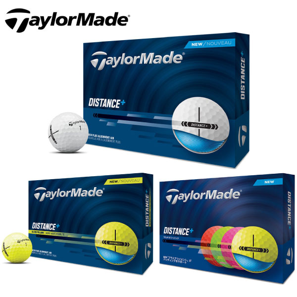 【楽天市場】テーラーメイド(TaylorMade)ディスタンス プラス ゴルフボール【DISTANCE＋】【日本正規品】【2025モデル ...