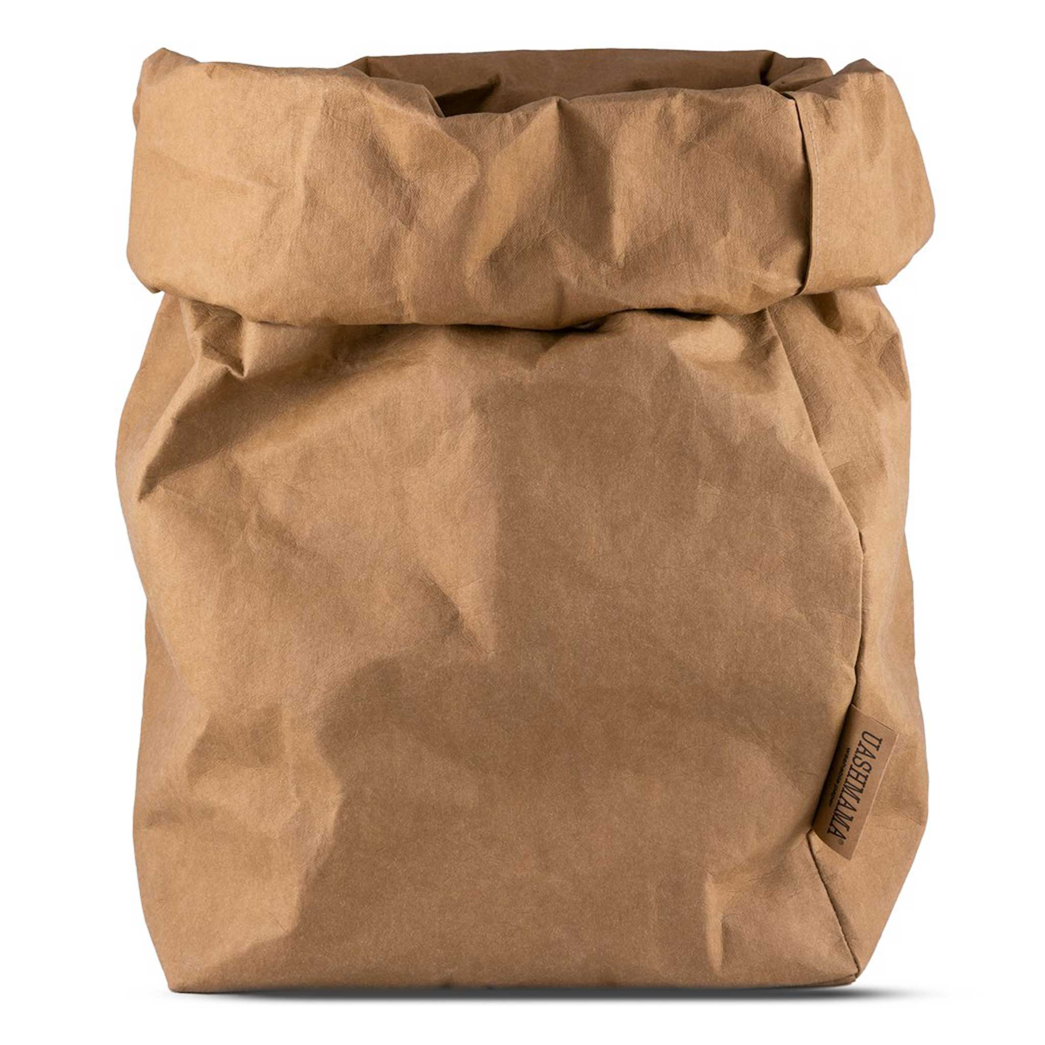 【楽天市場】UASHMAMA 100%オーガニックな洗えるペーパーバッグ XXLサイズ アヴァーナ イタリア製 北欧雑貨 小物入れ かご バスケット ウォッシャブルペーパー AGGO エコ ...