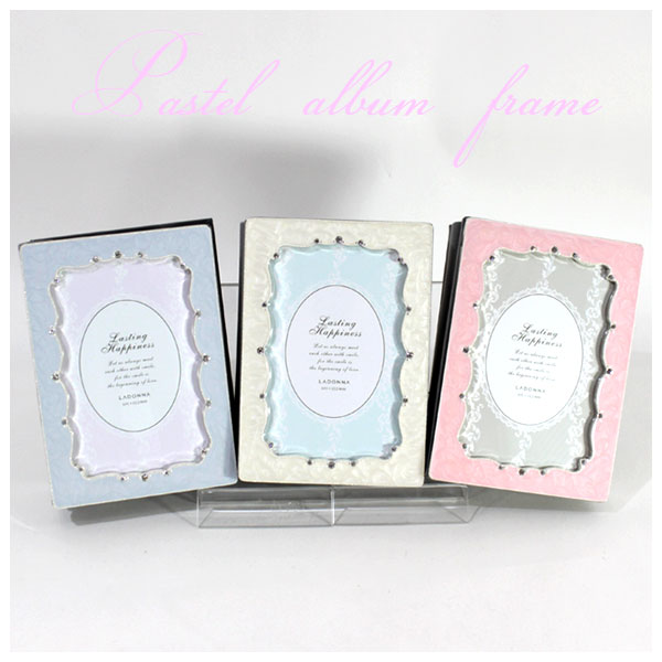 【楽天市場】LADONNA パステル アルバムフレーム abj12-p：CHOICE