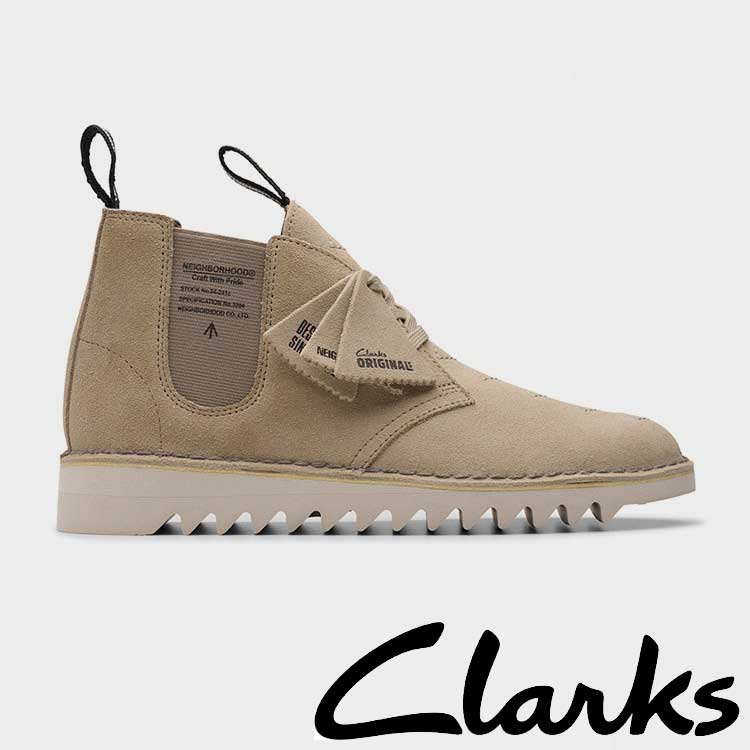 【楽天市場】Clarks NEIGHBORHOOD 韓国別注 クラークス メンズ ネイバーフッド デザート ブーツ ウォーカー ...