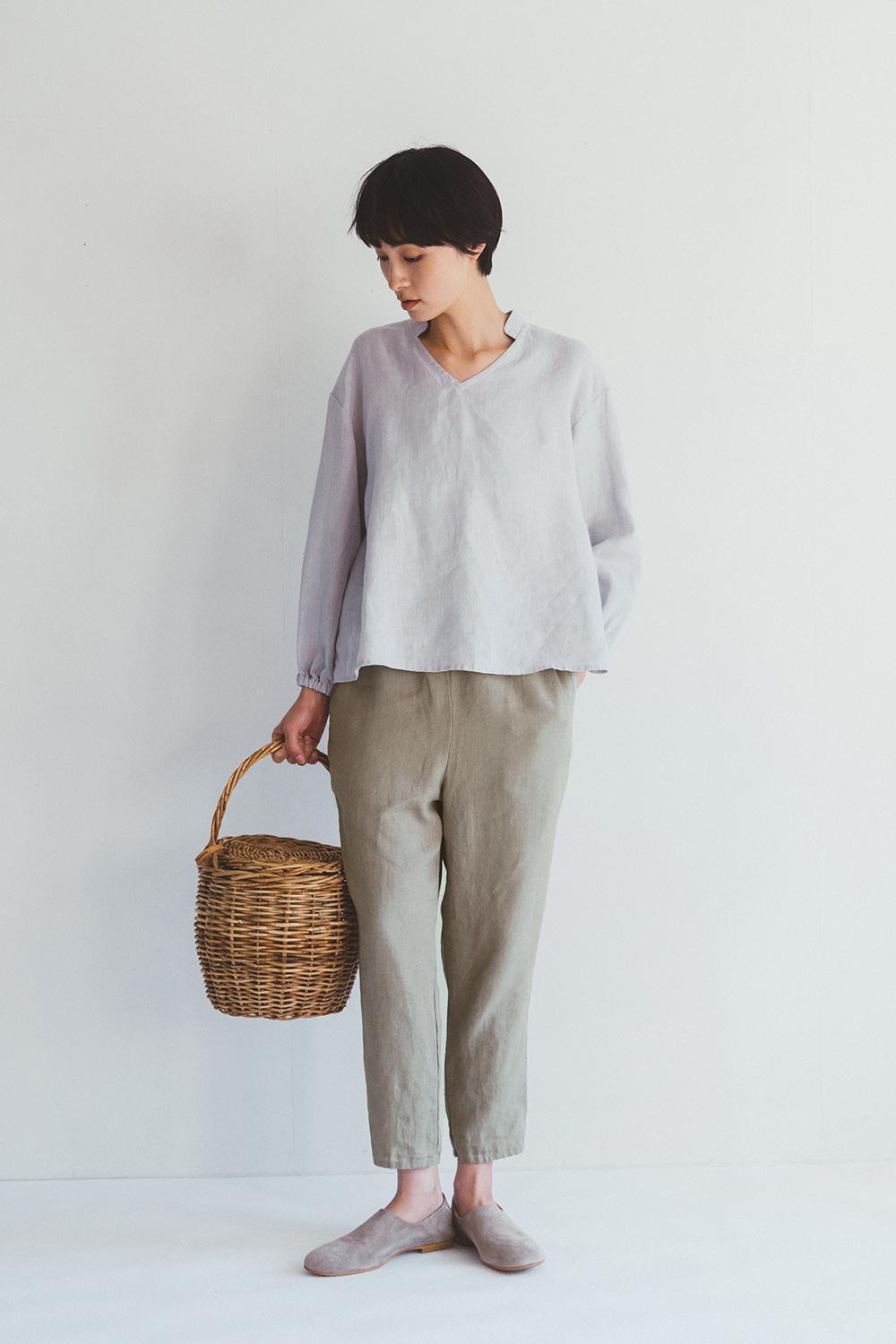 【楽天市場】fog linen work LW25SP18-533 シビッラ トップ *ピジョン*：Chou Chou ONLINE SHOP