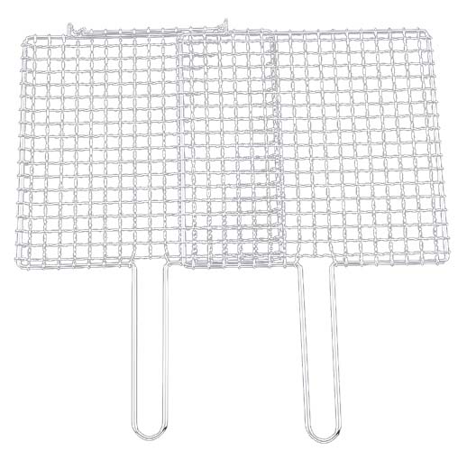 【楽天市場】【ポイント20倍】EBM シングルハンドル 合わせ焼アミ クロームメッキ30cm 35323 [江部松商事] アミEBM vol.24[825-3]焼アミ：厨房の達人