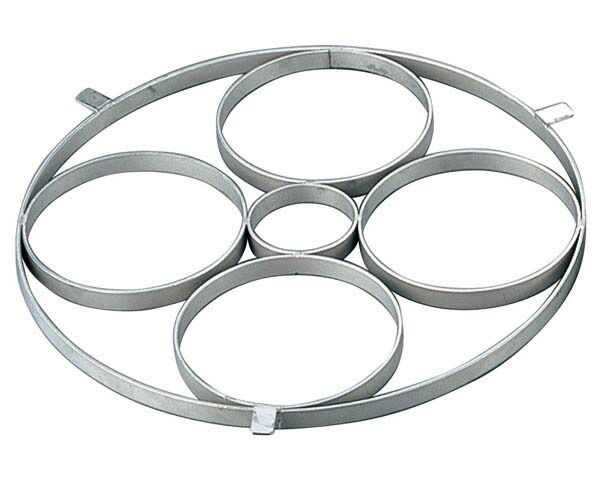 【楽天市場】【ポイント20倍】EBM 18-8 ゆで麺鍋用リング Aタイプ φ145×4穴 [江部松商事] リングEBM vol.24[875-7]うどん・そば・ラーメン：厨房の達人