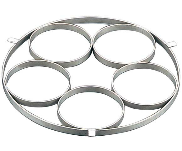 【楽天市場】【ポイント20倍】EBM 18-8 ゆで麺鍋用リング Bタイプ φ135×5穴 [江部松商事] リングEBM vol.24[875-8]うどん・そば・ラーメン：厨房の達人