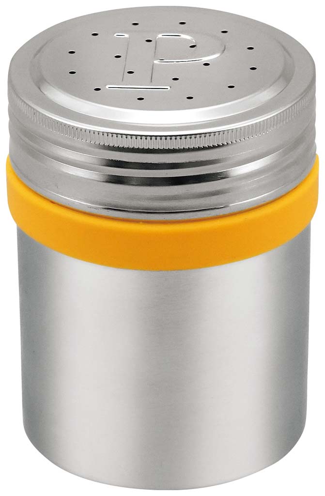 【楽天市場】【ポイント20倍】EBM 18-8 カラーバンド調味缶 イエロー P缶 [江部松商事] 調味缶EBM vol.24[516-3]調味料入：厨房の達人