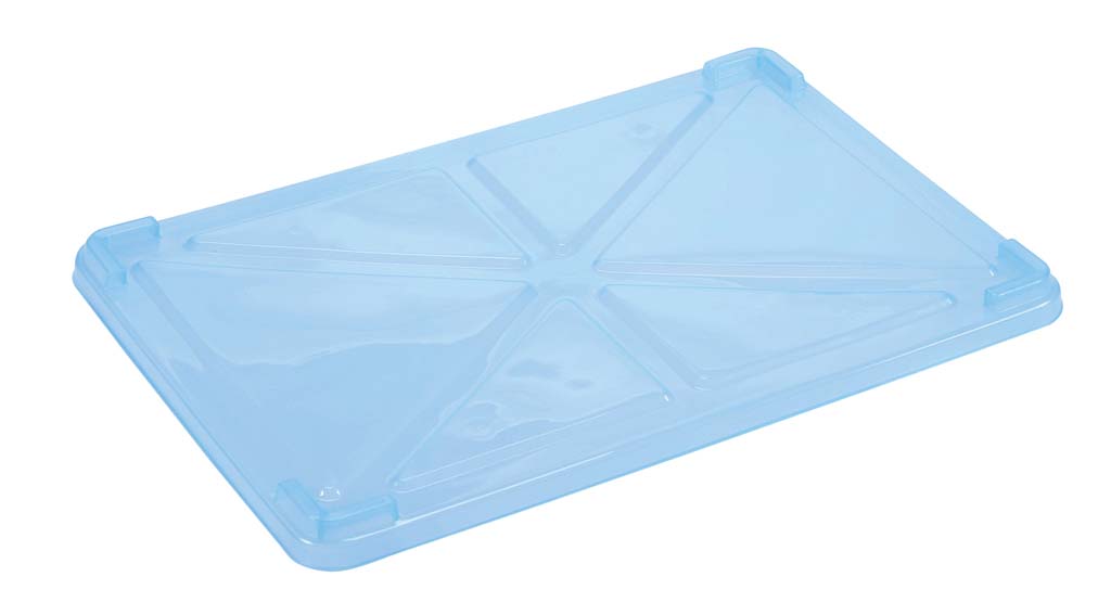 【楽天市場】【ポイント20倍】EBM PP半透明カラー番重 蓋 小 ブルー(サンコー製) [江部松商事] 蓋EBM vol.24[699-4]運搬・ケータリング：厨房の達人