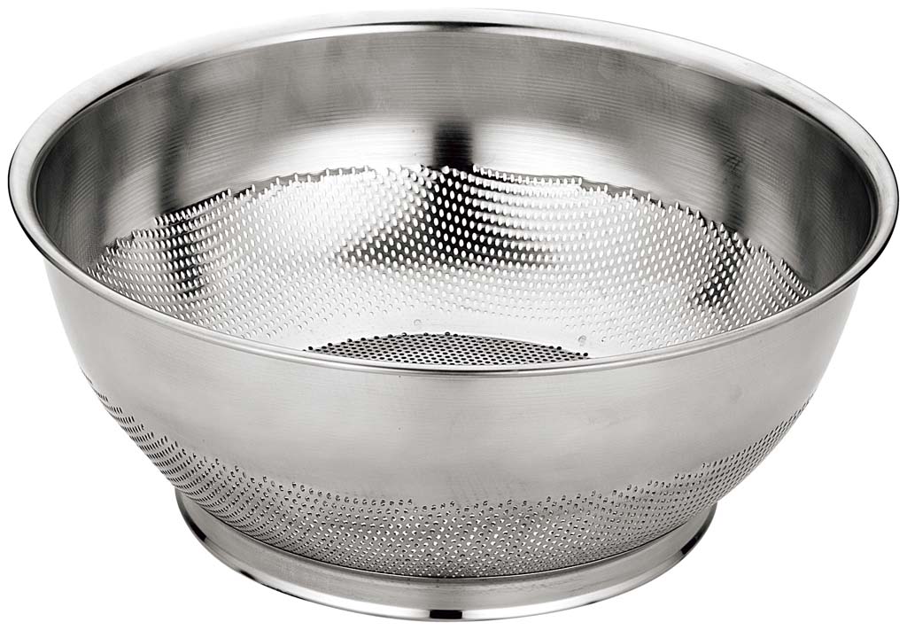 【楽天市場】【ポイント20倍】UK 18-8 パンチング巾広浅型ザル 33cm [三宝産業] ザルEBM vol.24[442-1]水切り・ザル：厨房の達人