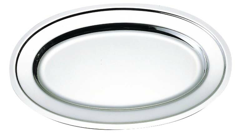 【楽天市場】【ポイント20倍】SW 18-8 プレーン 小判皿 26インチ [和田助製作所] 皿EBM vol.24[1208-3]ビュッフェ・宴会：厨房の達人