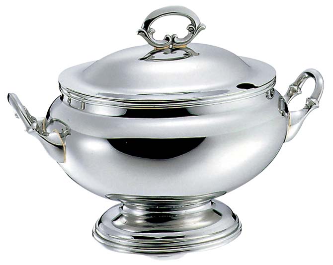 【楽天市場】【ポイント20倍】SW 18-8 B渕 小判 スープチューリン 小 [和田助製作所] チューリンEBM vol.24[1178-6]ビュッフェ関連：厨房の達人