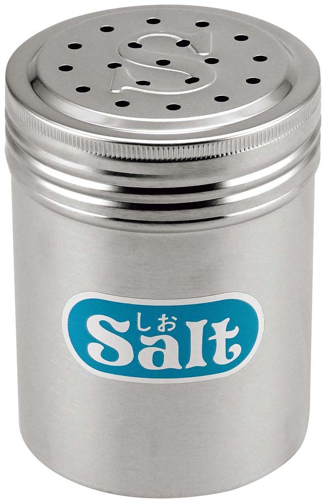 【楽天市場】【ポイント20倍】IK 18-8 調味缶 大 あら塩缶 [江部松商事] 調味缶EBM vol.24[516-8]調味料入：厨房の達人