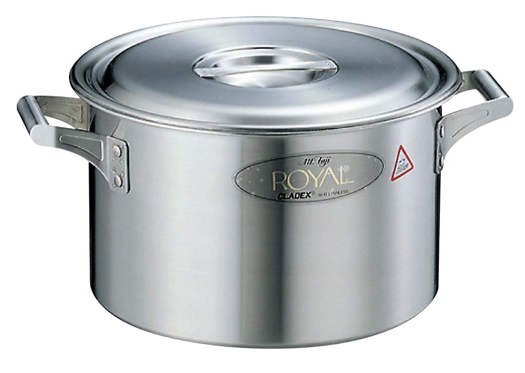 【楽天市場】【ポイント20倍】18-10 ロイヤル 半寸胴鍋 XMD-360 36cm [フジノス] 寸胴鍋EBM vol.24[95-2]IH・ガス兼用鍋：厨房の達人