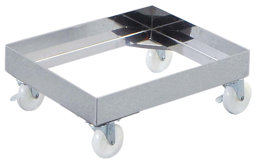 【楽天市場】【ポイント20倍】EBM 18-8 角型キャリー 285 390(H60) [江部松商事] 台車EBM vol.24[2345-2]清掃・衛生用品ペール・ダストボックス・バケツ：厨房の達人