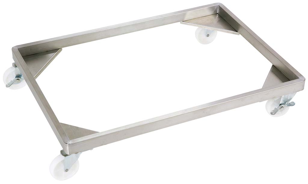 【楽天市場】【ポイント20倍】EBM ステンレス コンテナードーリー(固定)M [江部松商事] ドーリーEBM vol.24[703-1]運搬・ケータリング：厨房の達人