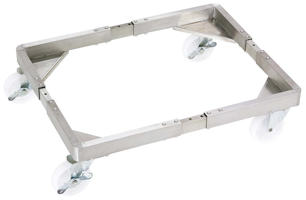 【楽天市場】【ポイント20倍】EBM ステンレス コンテナー・テンパンドーリー(フリー)L [江部松商事] ドーリーEBM vol.24[703-2]運搬・ケータリング：厨房の達人