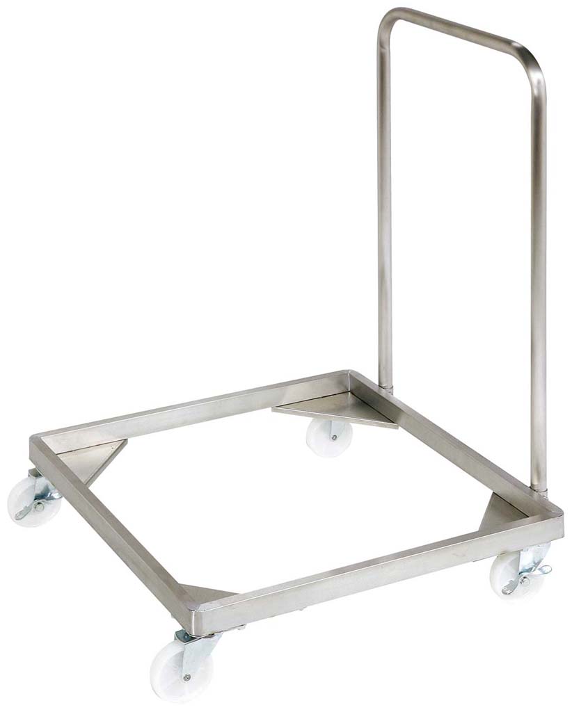 【楽天市場】【ポイント20倍】EBM 18-8 グラスラックドーリー ハンドル着脱式(底板付) [江部松商事] ドーリーEBM vol.24[2171-2]バスボックス・洗浄ラック：厨房の達人