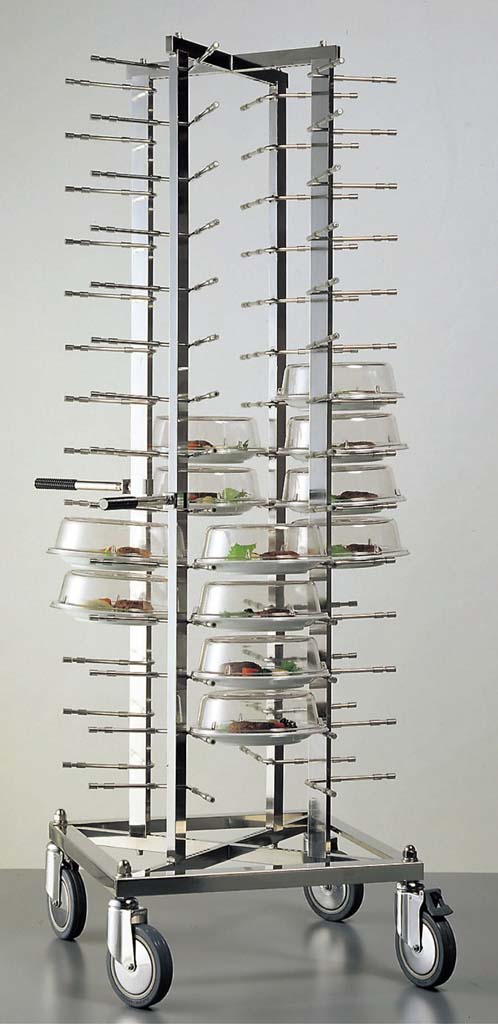 【楽天市場】【ポイント20倍】EBM 18-8 ディッシュスタック 56(皿カバー専用) [江部松商事] ディッシュスタックEBM vol.24[2175-2]カート・台車：厨房の達人