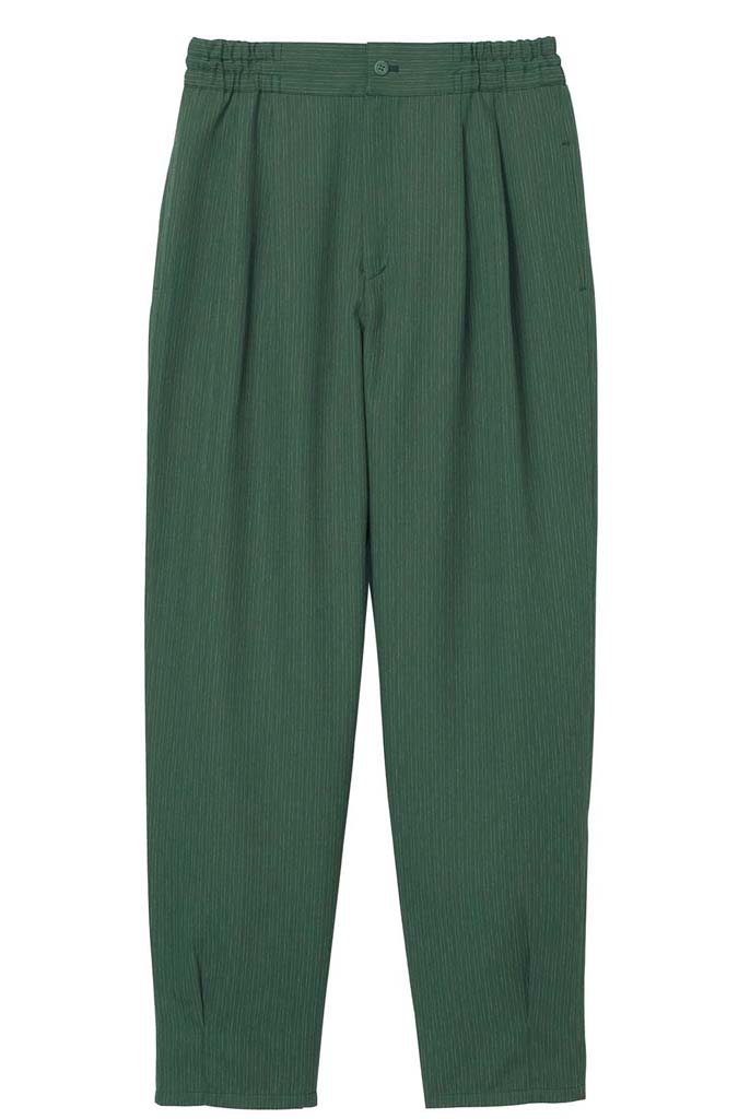 【楽天市場】【楽天ポイント付き】パンツ(男女兼用)KP0060-4 緑 L [江部松商事] パンツEBM vol.24[2265-8]ユニフォーム：厨房の達人