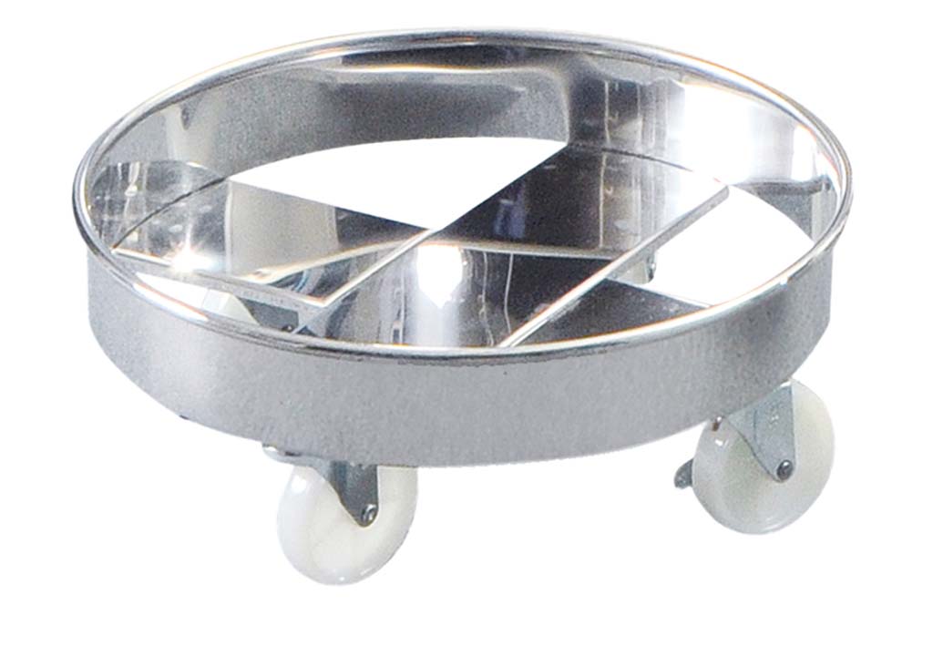 【楽天市場】【ポイント20倍】EBM SUS430 丸型キャリー 340(φ340×H60mm) [江部松商事] 台車EBM vol.24[2345-1]清掃・衛生用品ペール・ダストボックス ...