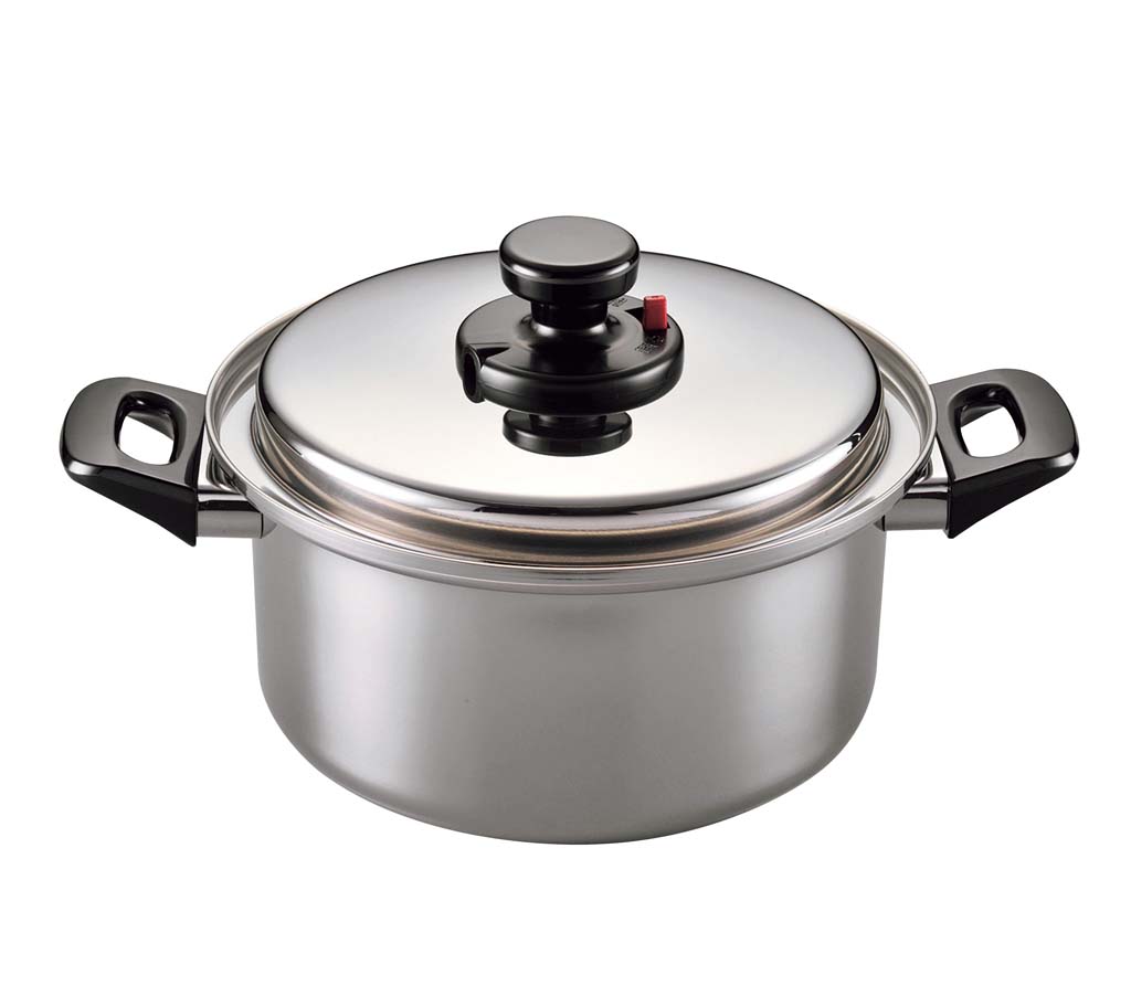 【楽天市場】【ポイント20倍】18-10(電磁対応)エクストラ 深型両手鍋 22cm [シモリュウ] 両手鍋EBM vol.24[146-1]鍋全般：厨房の達人