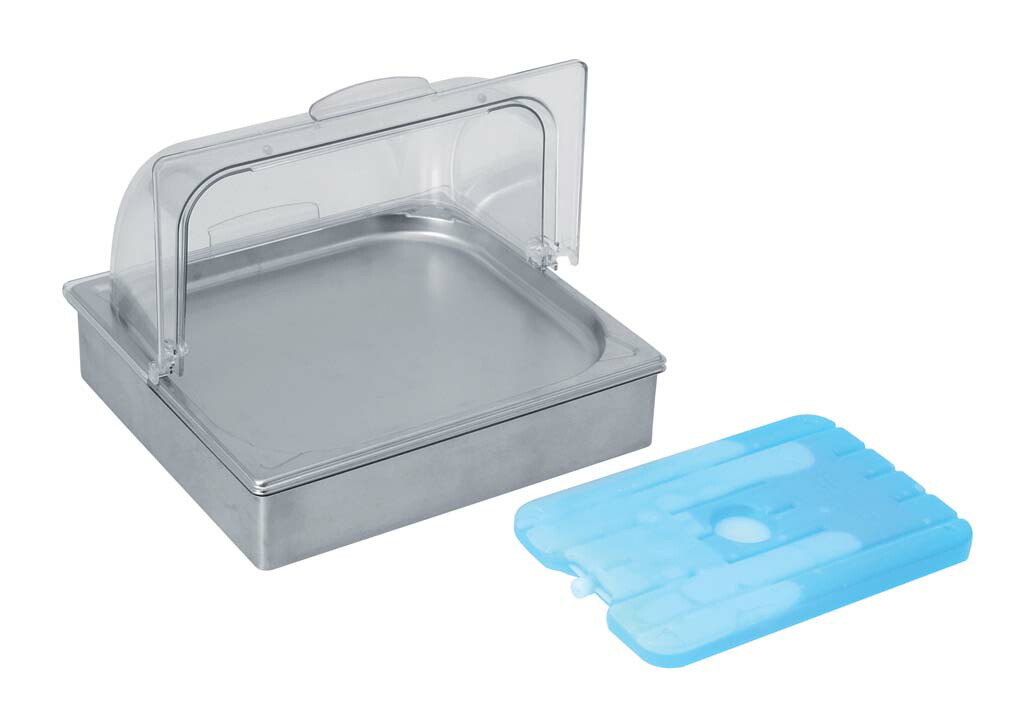 【楽天市場】【ポイント20倍】EBM エレガント アイスディスプレイセット2/3(サテン仕上) [江部松商事] ディスプレイケースEBM vol.24[1146-2]ビュッフェ関連：厨房の達人