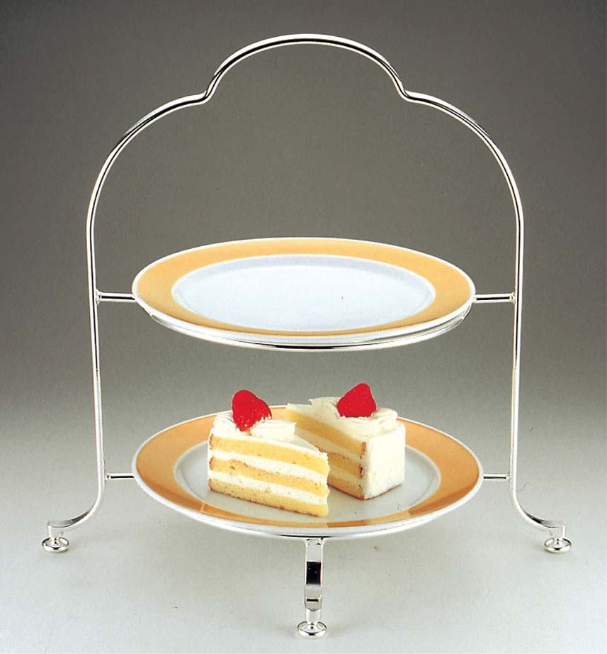 【楽天市場】【ポイント20倍】UK 18-8 2段 ハイティースタンド S [三宝産業] スタンドEBM vol.24[1328-2]ブレンダー・ジューサー・かき氷：厨房の達人