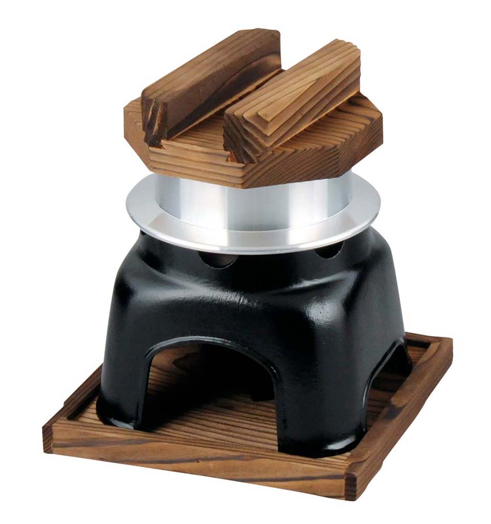 【楽天市場】【ポイント20倍】ミニ 釜めしカマドセット 黒 [江部松商事] かまどEBM vol.24[1755-10]卓上鍋：厨房の達人