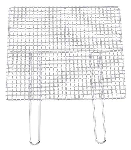 【楽天市場】【ポイント20倍】EBM ダブルハンドル 焼アミ クロームメッキ 45cm 35404 [江部松商事] アミEBM vol.24[825-5]焼アミ：厨房の達人