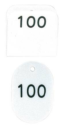 【楽天市場】【ポイント20倍】クロークチケット KF969 51～100セット 白(CT-3) [光] クロークチケットEBM vol.24[2039-11]店舗備品・防災用品：厨房の達人